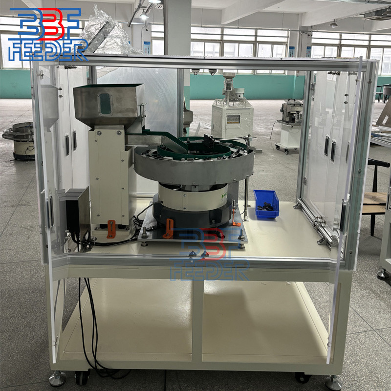 ROHS Vibratory Bowl Feeder Dust Cover Hopper Vibrating Feeder Customized