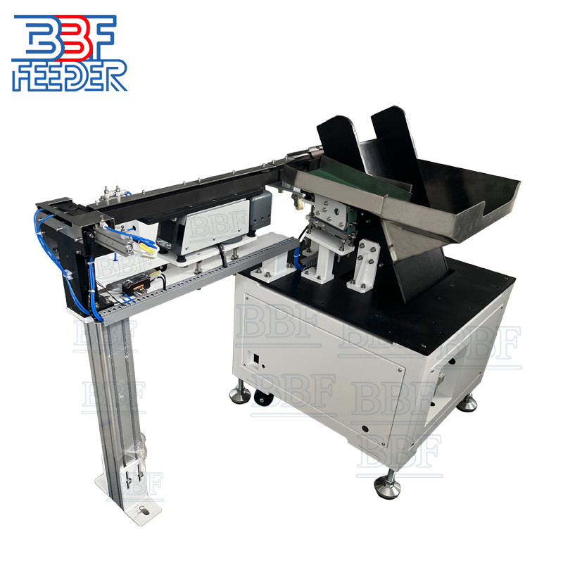 PLC Step Feeder Large Capacity Steady Speed Nuts Feeding Machine