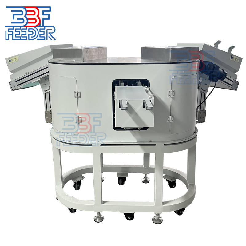 Soundproof Vibratory Bowl Feeder Big Plastic Parts Elevator Hopper Feeder